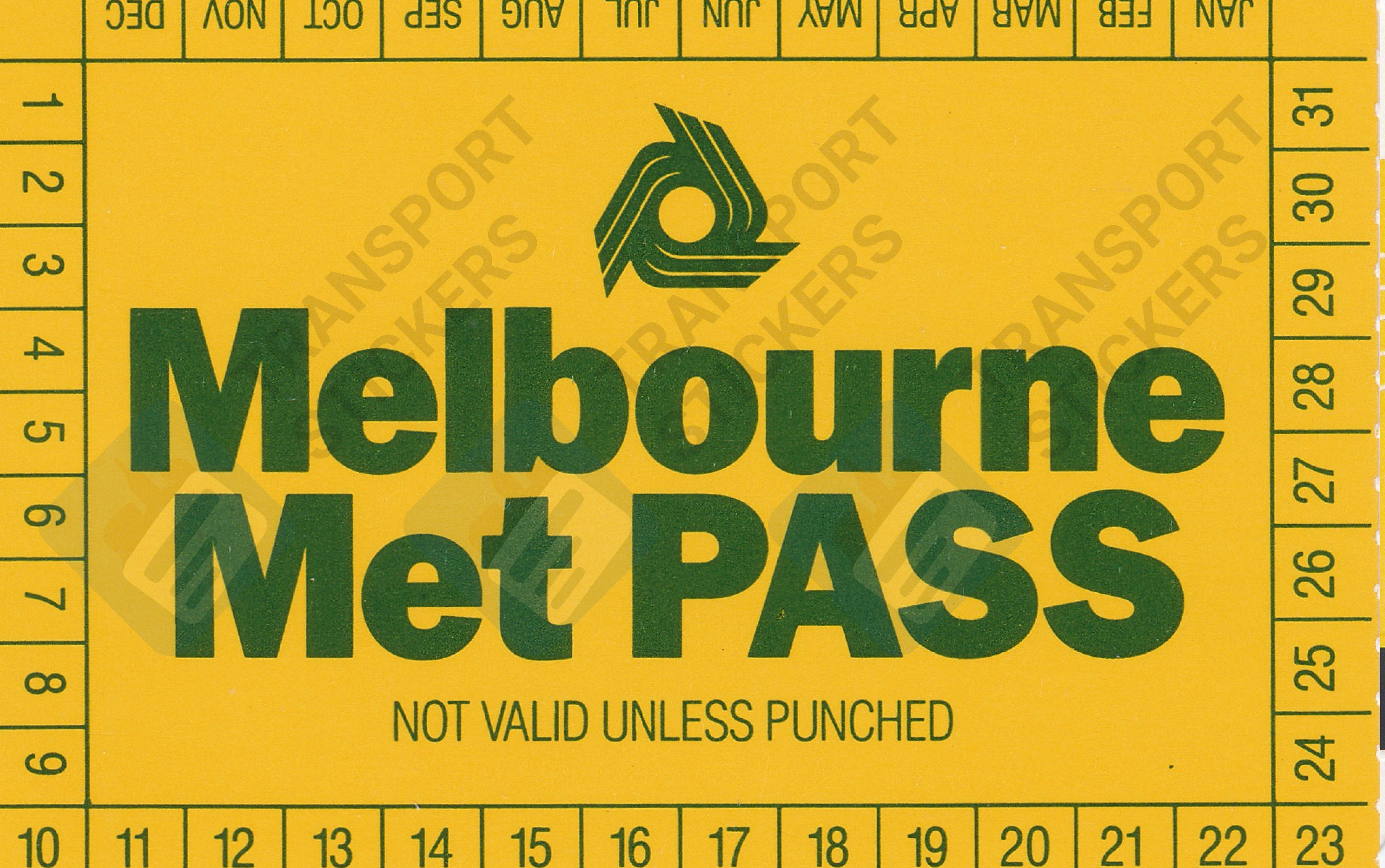 The Met Pass – Transport Stickers